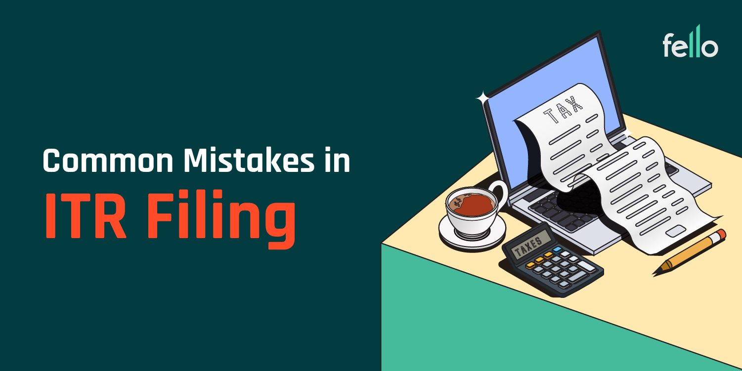 ITR Filing errors- Common mistakes people make when filing ITR ITR Filing errors- Common mistakes people make when filing ITR